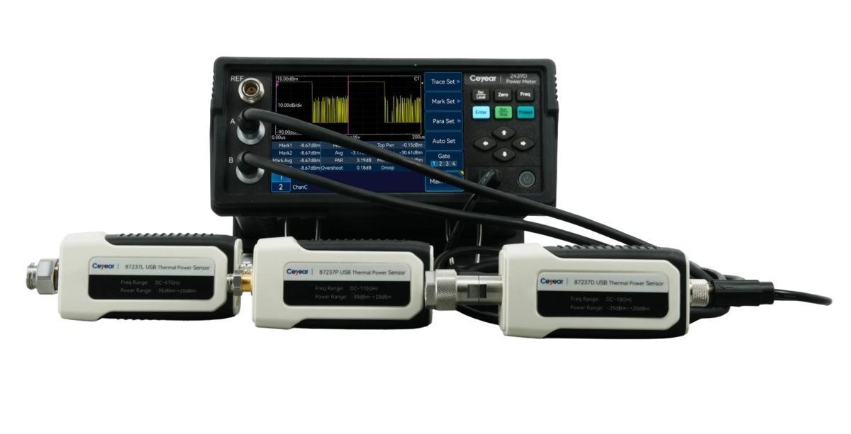 Ceyear has introduced the new 2439D RF power meter and updated lineup ...